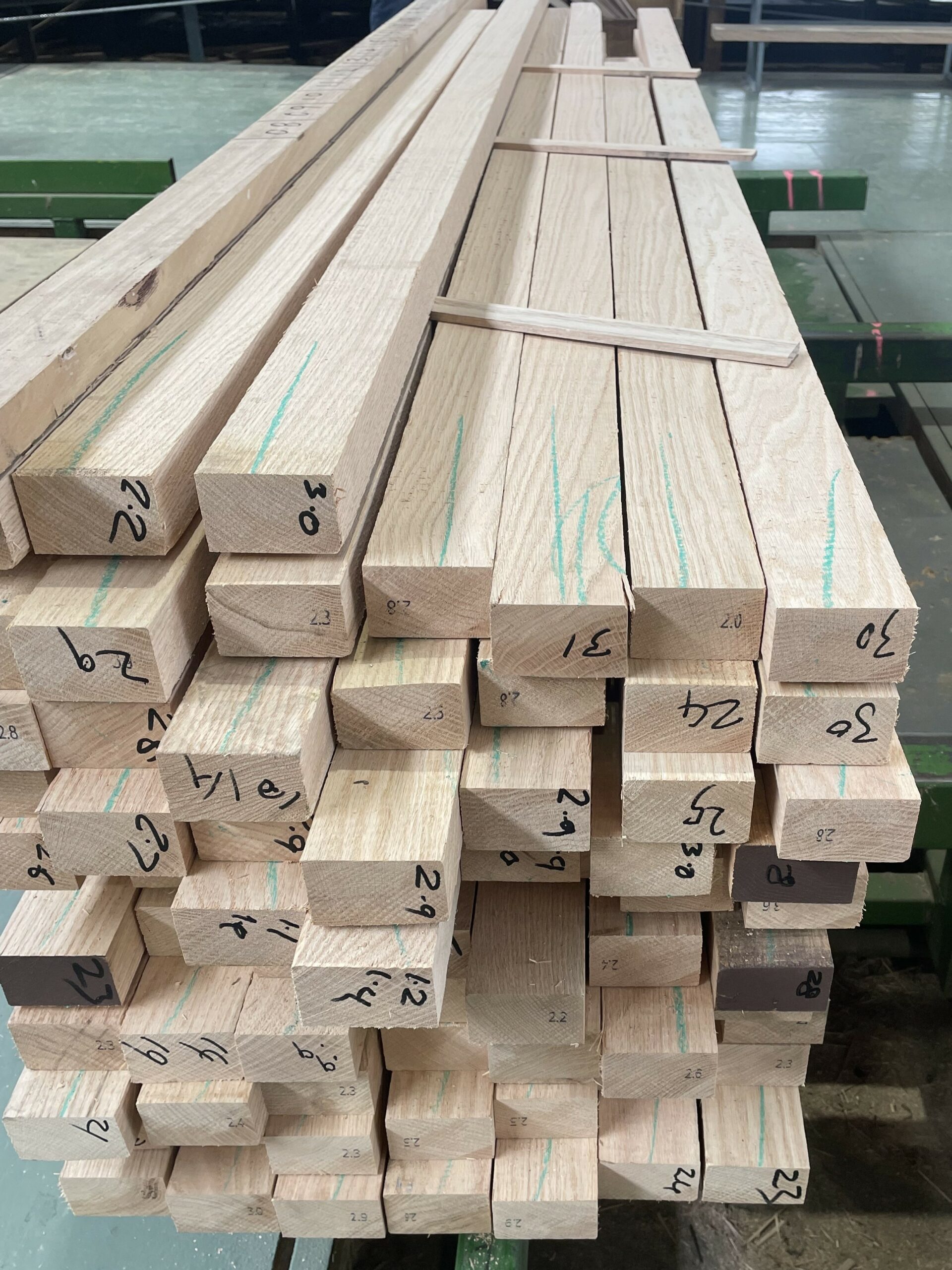 Quarter-sawn Glacial Oak for extra stability | ASH